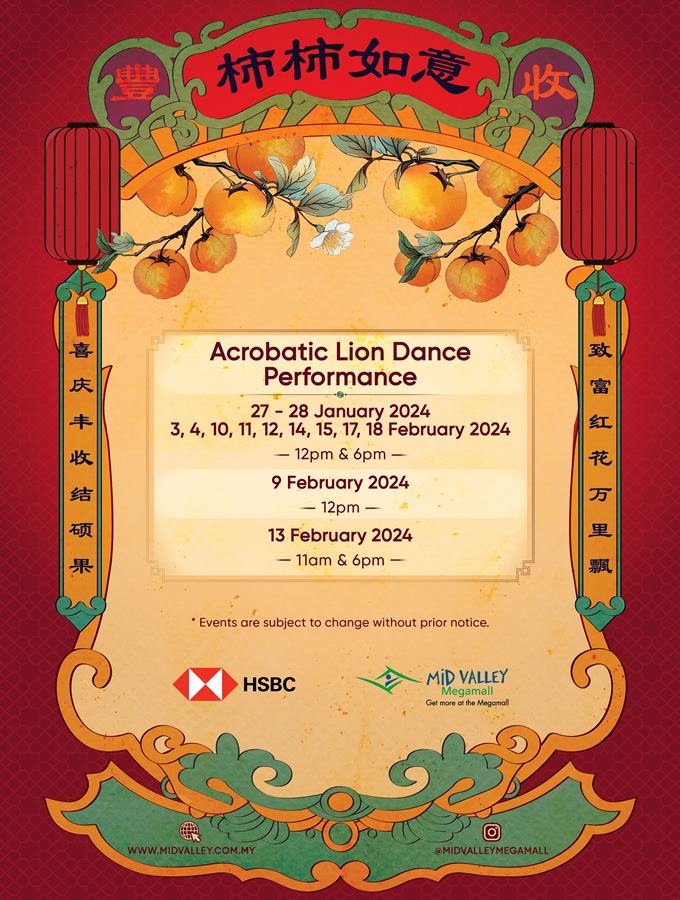 Chinese New Year 2024 | Mid Valley Megamall