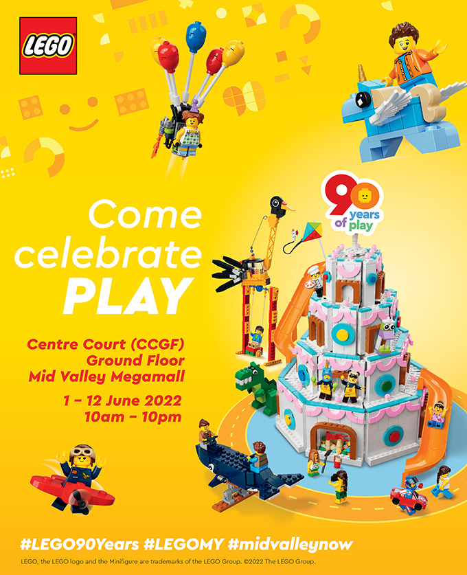 LEGO 90th Years | Mid Valley Megamall